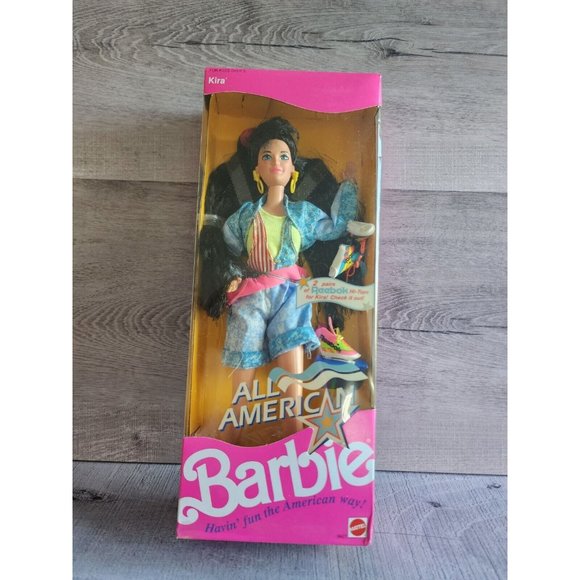 Barbie | Toys | Vintage All American Barbie Kira Doll Reebok 99 Mattel ...
